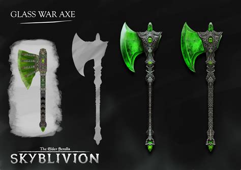 Oblivion Glass Weapons
