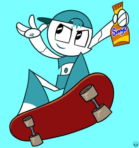 Skateboarder Jenny My Life As A Teenage Robot Know Your Meme