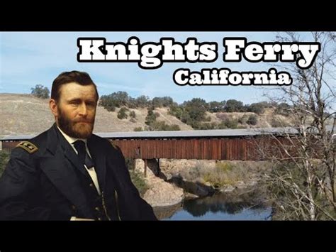 The Town That Almost Wrecked A United States Knights Ferry Ca Youtube