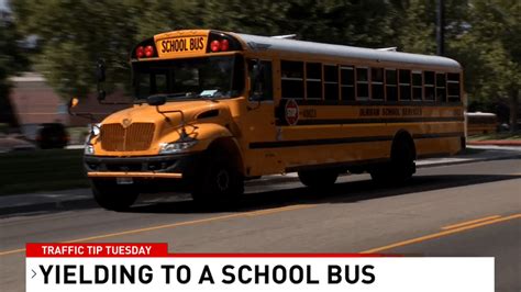 Traffic Tip Tuesday Yielding To A School Bus