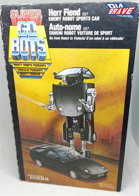 Robo Machine Super Gobots Herr Fiend A Great Mib Example Of The