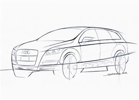 奥迪原厂手绘设计图 图片 新浪汽车