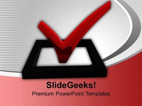 Check Box And Check Mark Business PowerPoint Templates Ppt Background For Slides 1112