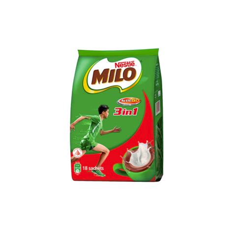 Nestle 3 In 1 Milo 27g 18 Pack 12 Carton Tasty Snack Asia