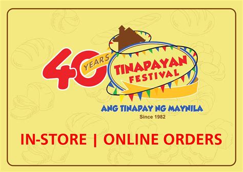 Menu At Tinapayan Festival Bakeshoppe Bakery Manila Dapitan Cor Don