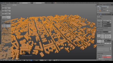 Blender 3d City