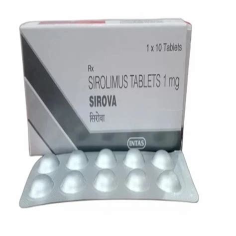 Sirova 1mg Tablets At ₹ 1250stripe Sirolimus Tablets In Mumbai Id