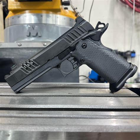 Staccato With A Cheely Grip And Magwell That We Fit And Modified To