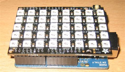 The Simple But Awesome NeoPixel Shield With An Arduino