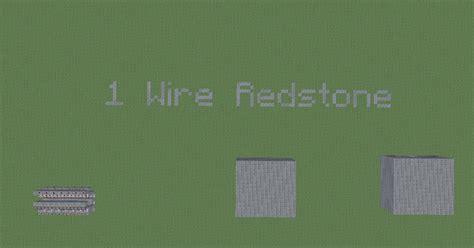 1 Wire Redstone And A 1 Wide T Flip Flop Minecraft Map
