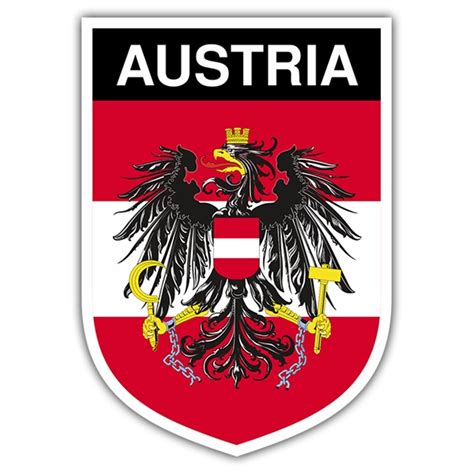 Badge Sticker Austria