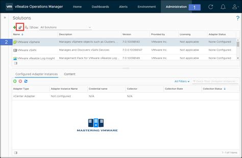 Add Vcenter Into Vrealize Operations Manager Mastering Vmware