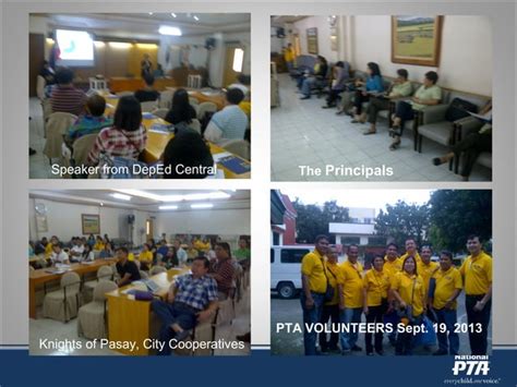 Pta Accomplishment Report Ppt