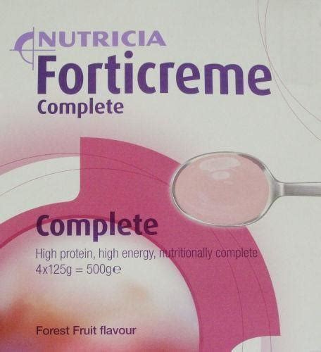 Forticreme Complete Forest Fruits 4 X 125g Nutritional Drinks