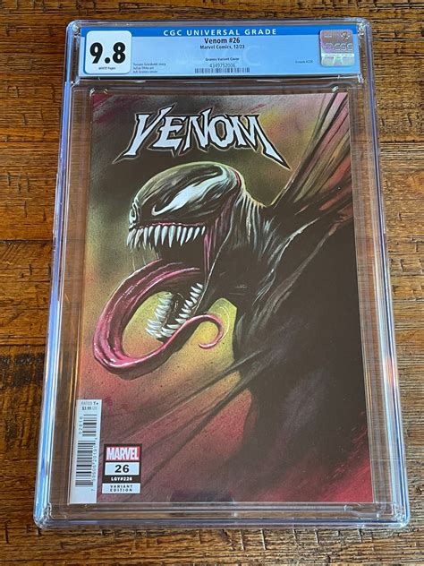 Venom 26 Cgc 98 Adi Granov 125 Ri Incent Variant 1st Appearance Bla