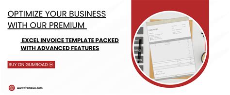 optimize your business with our advanced excel invoice template frameuo