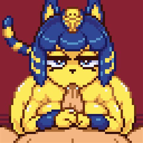 Post 4067377 Animalcrossing Animated Ankha Countmoxi