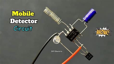 Mobile Detector Circuit Simple Electronic Project YouTube