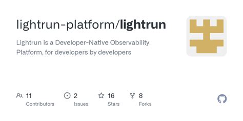 Github Lightrun Platformlightrun Lightrun Is A Developer Native Observability Platform For