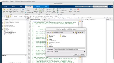 problem encountered when setting up matlab scripting environment in