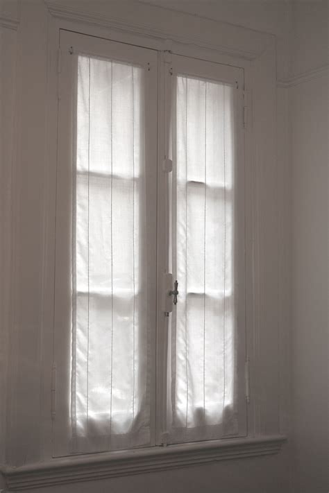 Sitio de construcción Visillos ventanas abatibles