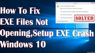 Windows Setup Exe File Not Running Or Not Opening Fix How To Tech Bachhal Mp Mp