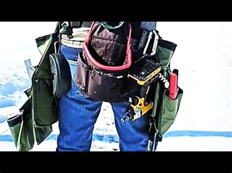Удобный инструментальный пояс плотника для строительства каркасных ...