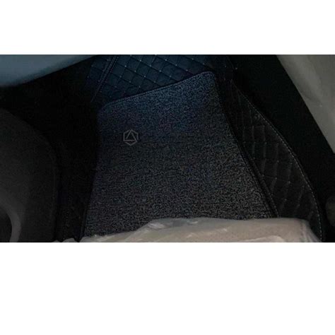Kia Sportage D Diamond Floor Mats Black Grey Stitch