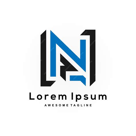 Premium Vector An Letter Creative Logo Design