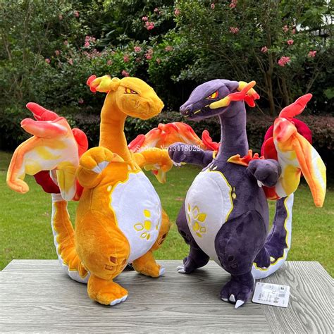 37cm 2 Styles Pokemon Plush Shiny Dynamax Charizard Gigantamax Dragon