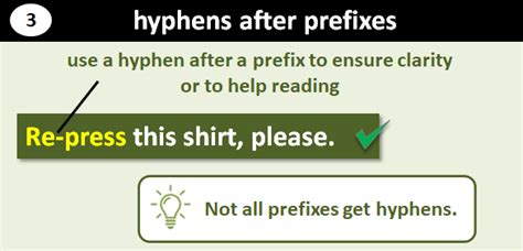 Using Hyphens