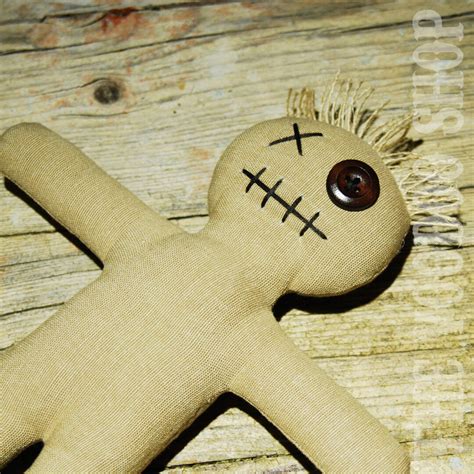 Mojo Doll Raw Voodoo Doll With Needle And Ritual Book Voodoo Doll Curse Love Money Luck