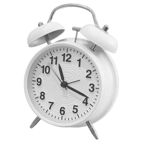 Analog Numerical Numbers With 2 Hands Metal Battery Alarm Tabletop