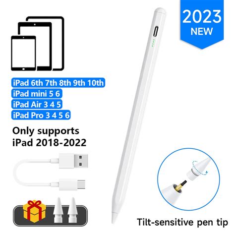 Jual Levino Stylus Pen With Palm Rejection Apple Pencil For IPad Pro 11 2021 Gen 7 8 9 10 2