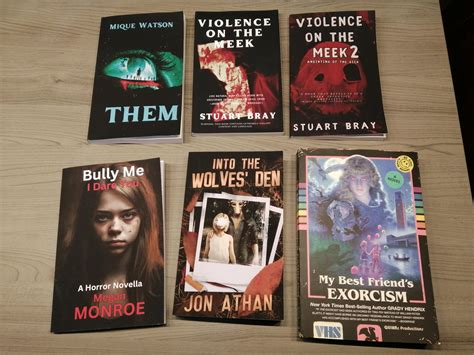 New Book Haul Rextremehorrorlit