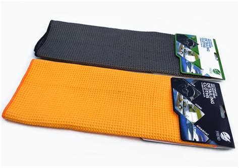 Badu Bg Вафлена кърпа за автомивка Абсорбираща пчелна пита микрофибърна кърпа за автомивка