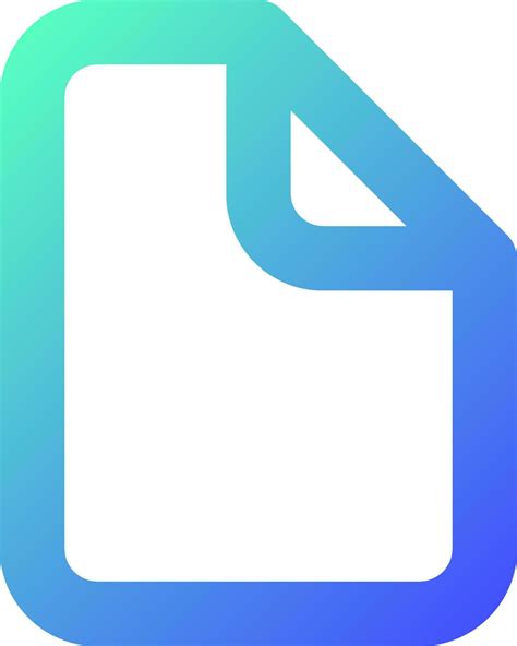 File Pixel Perfect Gradient Linear Ui Icon Desktop Shortcut Note Taking Application Document