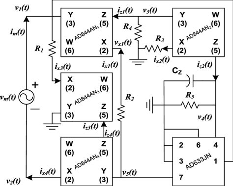 Schematic Diagram Of The Floating Emulator Circuit Download