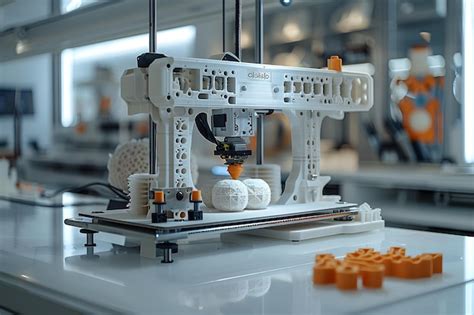 Advanced 3d Printer In Action Creating Intricate Designs Premium Ai Generated Image