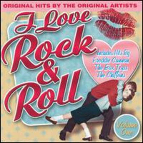 Various Artists I Love Rock N Roll Vol 1 Music And Performance Cd