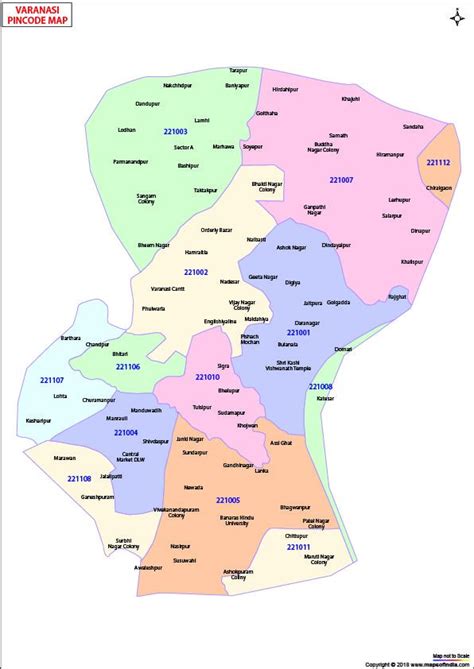 Custom Pin Code Wise Maps Map Of Varanasi City Facebook