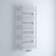 Gradus White Hydronic Towel Warmer 31 X 19 75