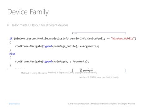 Universal Windows Platform Development In Windows 10 Ppt