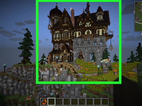 Minecraft Mansion Blueprints Layer By Layer