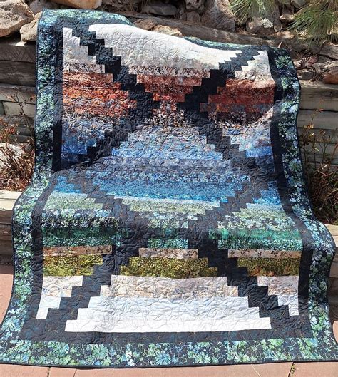 Mirrored A Digital Pattern Quilting Renditions