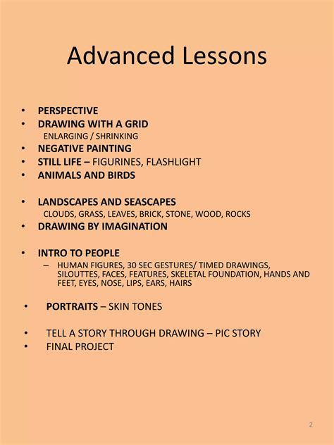 Drawing Ideas Syllabuspdf