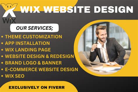build professional wix e commerce website wix landing page wix website