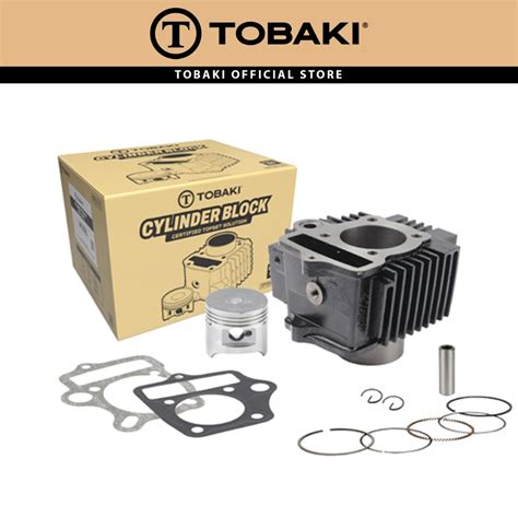 Tobaki Block And Piston And Ring Kit And Gasket Set Model Honda Modenas