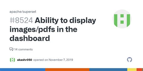 Ability To Display Imagespdfs In The Dashboard · Issue 8524 · Apache