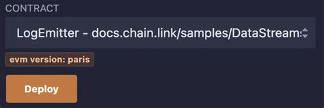 Getting Started With Chainlink Data Streams Remix Chainlink